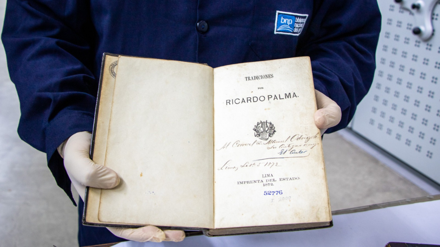 Biblioteca Nacional del Perú protege y conserva obras de Ricardo Palma ...