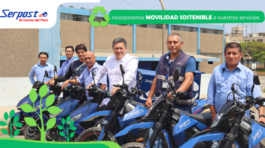 Serpost incorpora movilidad sostenible a su flota vehicular | TVPerú