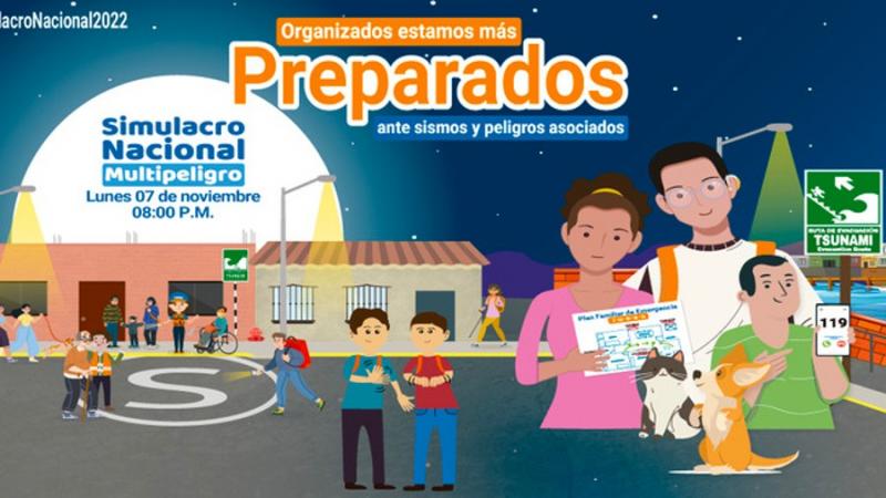 Conoce cómo participar en el Simulacro Nacional Multipeligro del 7 de noviembre | TVPerú